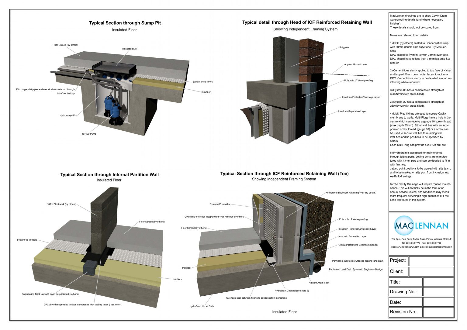 Insulated Concrete Formwork Tech Downloads | MacLennan